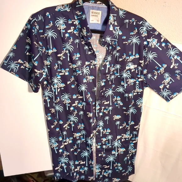 Reverse Threads | Shirts | Mens Reverse Threads Hawaiian Short Sleeve ...
